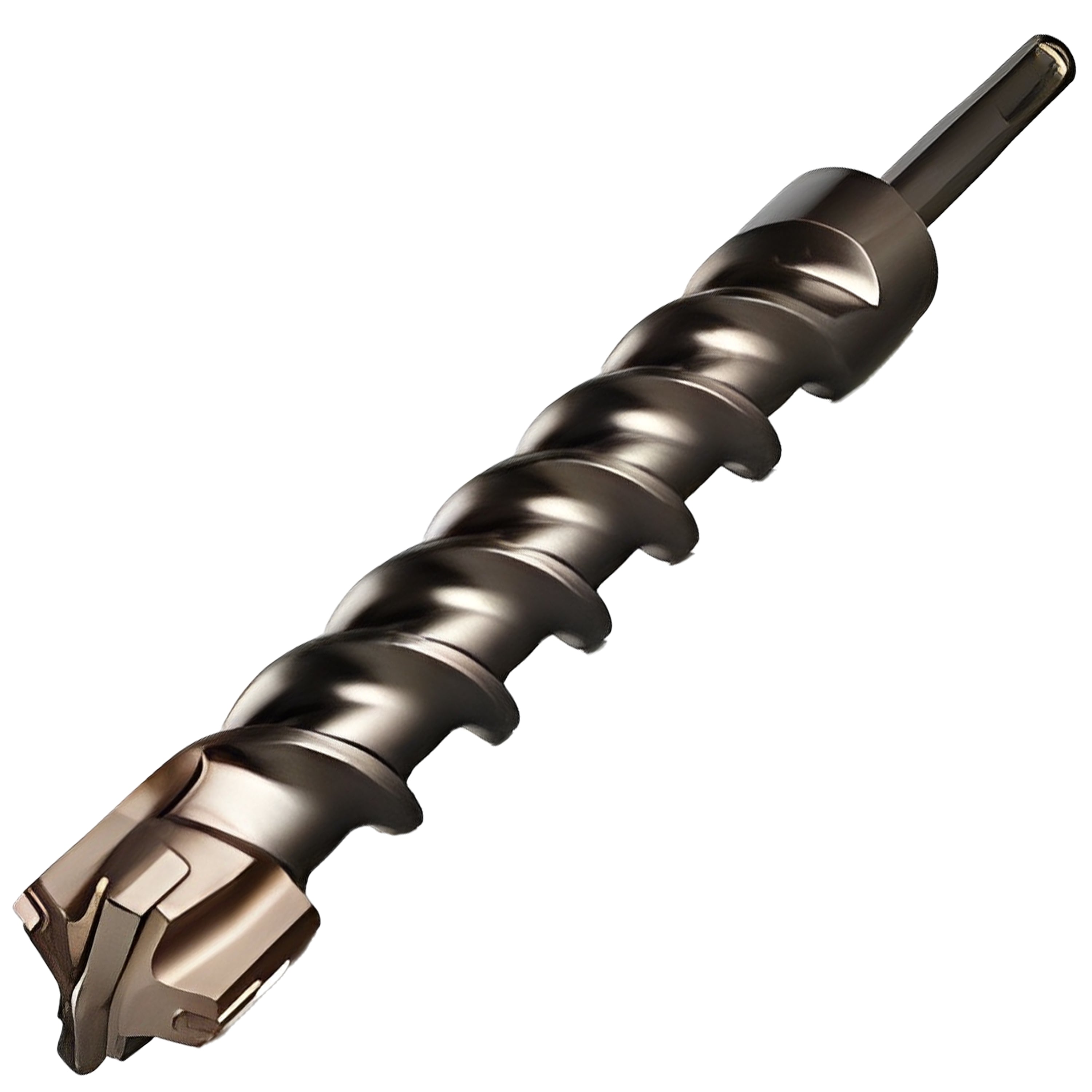 (5 pack) 4 Cutter SDS PLUS Carbide High Impact Rotary Hammer Drill Bit ...