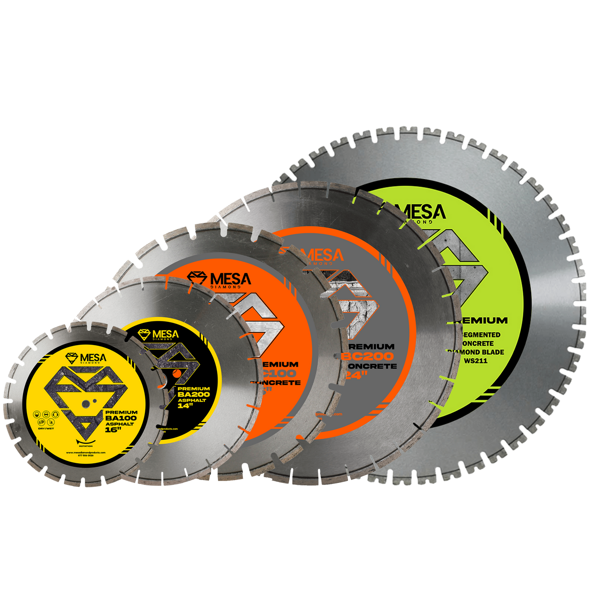 Diamond Saw Blades;Concrete,Asphalt, Cutting Blade Masonry, Marble Saw ...